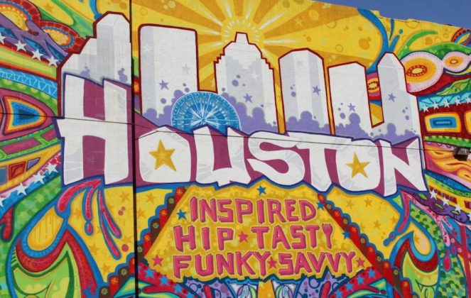 Houston Downtown Mural by GONZO247 | 365 Things to Do in Houston