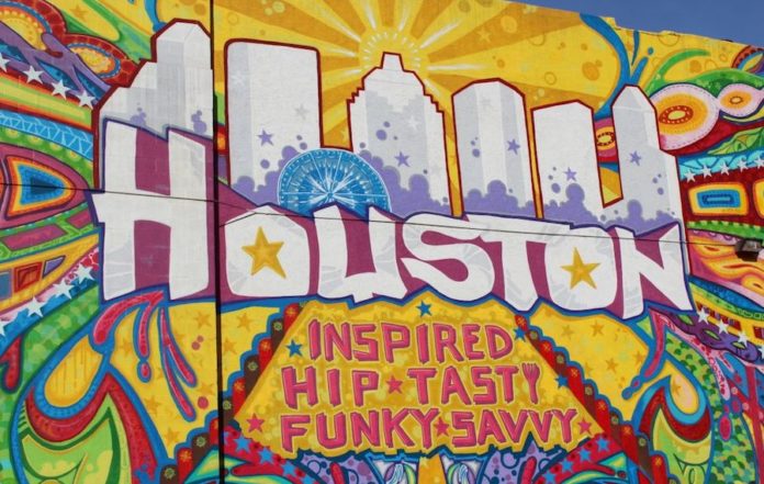 Houston Downtown Mural by GONZO247 | 365 Things to Do in Houston