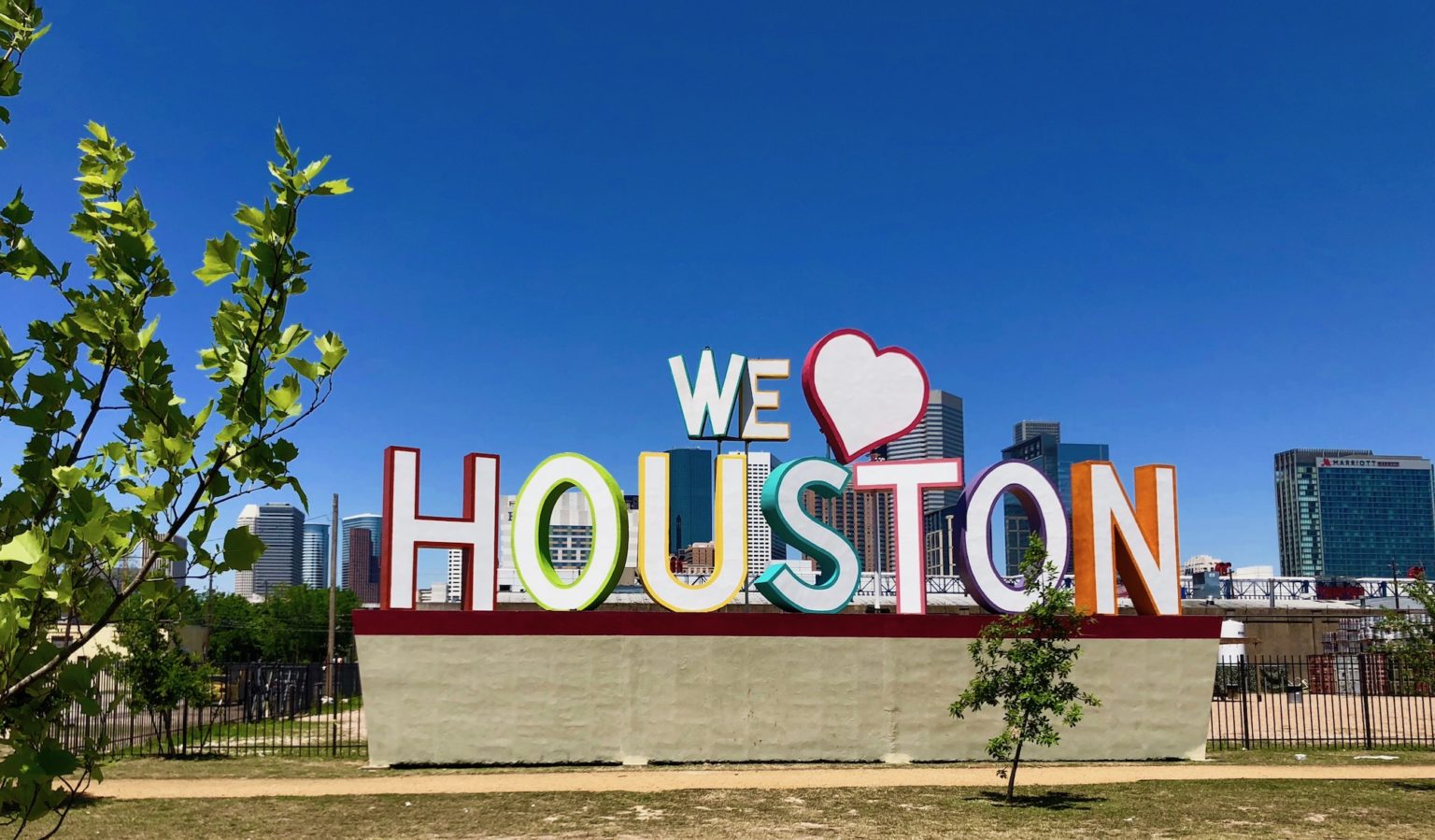 We Love Houston Sign at 8th Wonder Brewery | 365 Houston