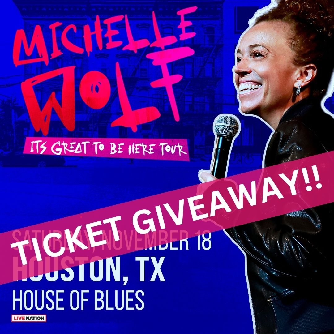 Comedian Michelle Wolf TICKET GIVEAWAY!!! | 365 Things to Do in Houston