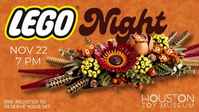 Lego Night at Houston Toy Museum | 365 Houston