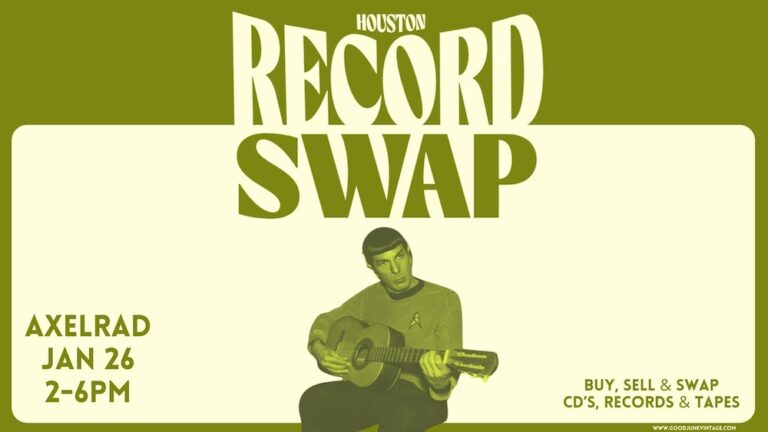 Houston Record Swap at Axelrad Beer Garden | 365 Things to Do in Houston