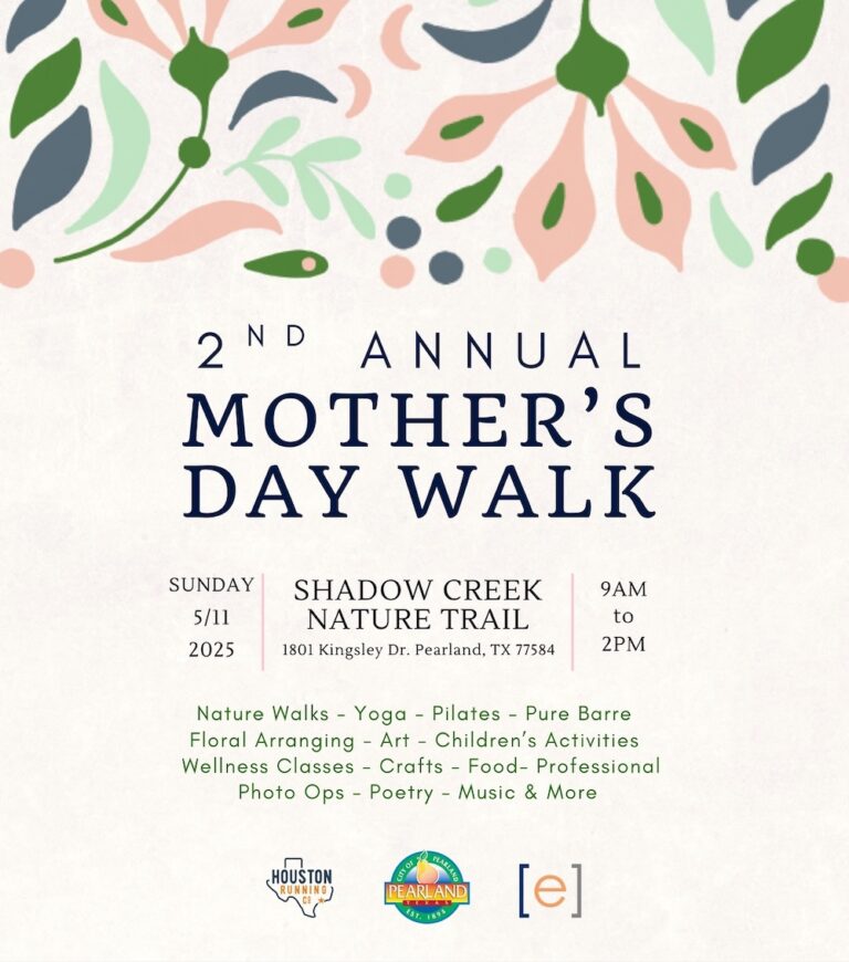 2nd Annual Mother’s Day Walk at Shadow Creek Nature Trail | 365 Houston