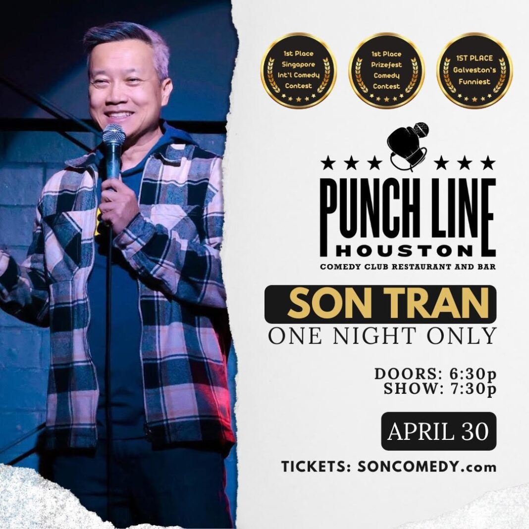 Comedian Son Tran at Punch Line Houston | 365 Things to Do in Houston