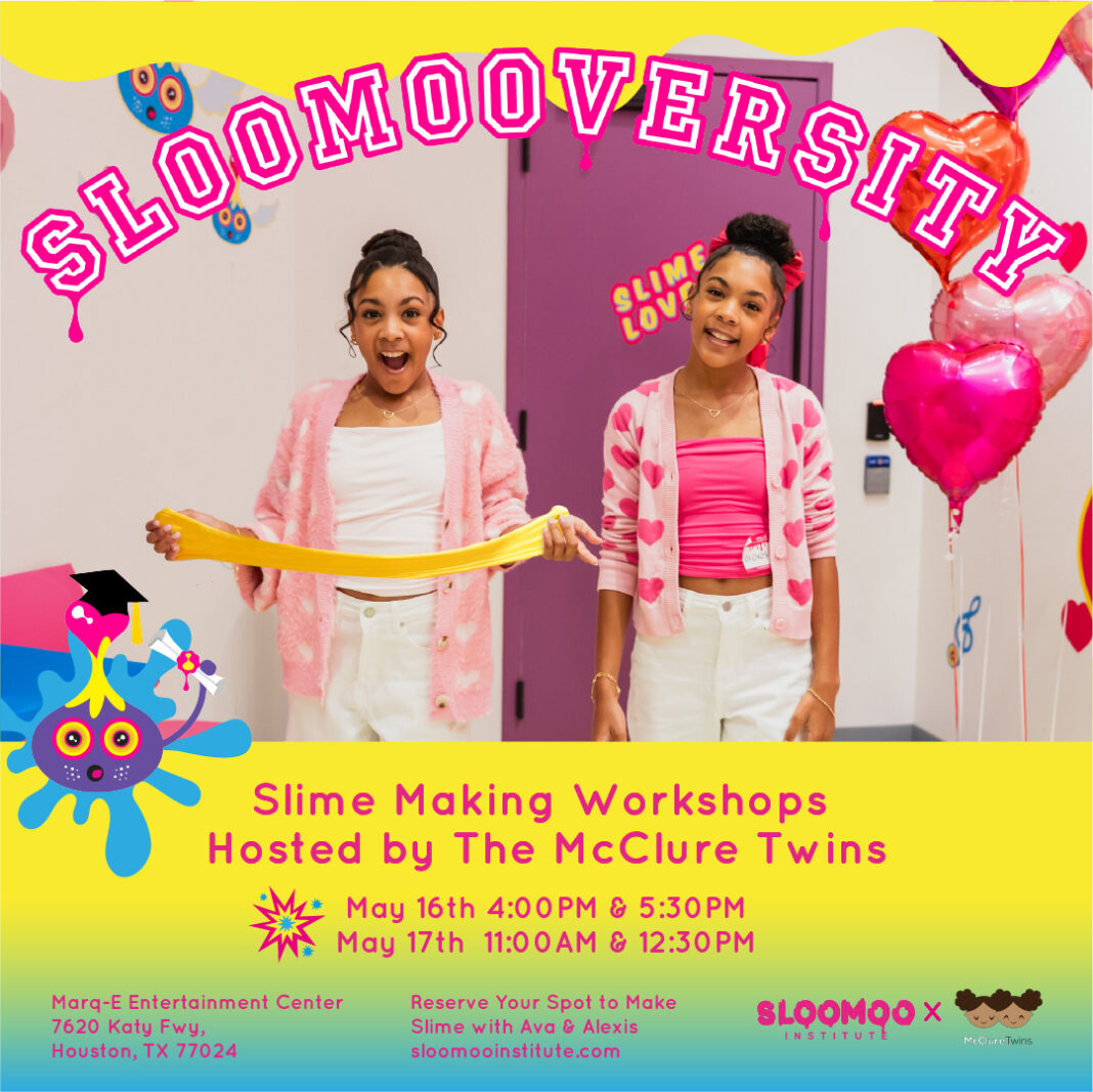 Slime Making Workshop Hosted by The McClure Twins at Sloomoo Institute | 365 Things to Do in Houston