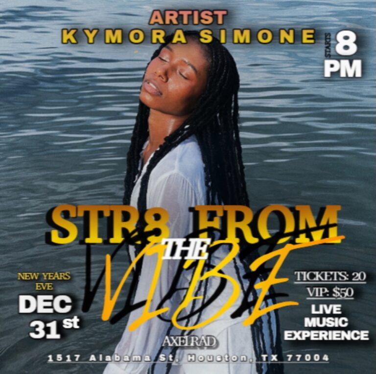 Str8 to the Vibe NYE with Kymora Simone Concert Upstairs at Axelrad ...